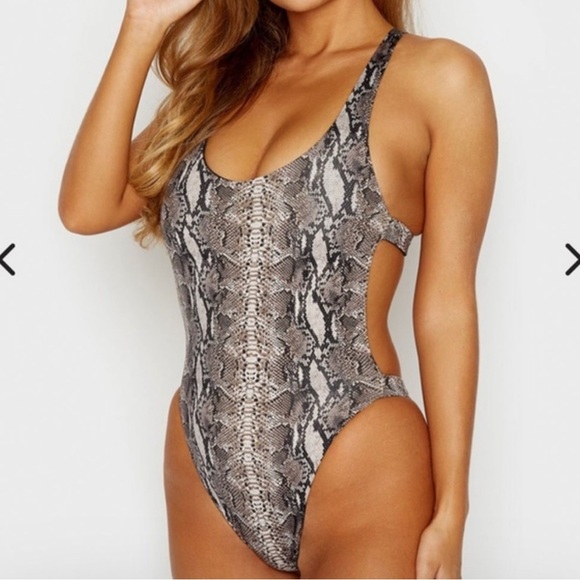 Frankie's Bikinis | Swim | Nwt Frankies Bikini Venom One Piece Snake Skin | Poshmark